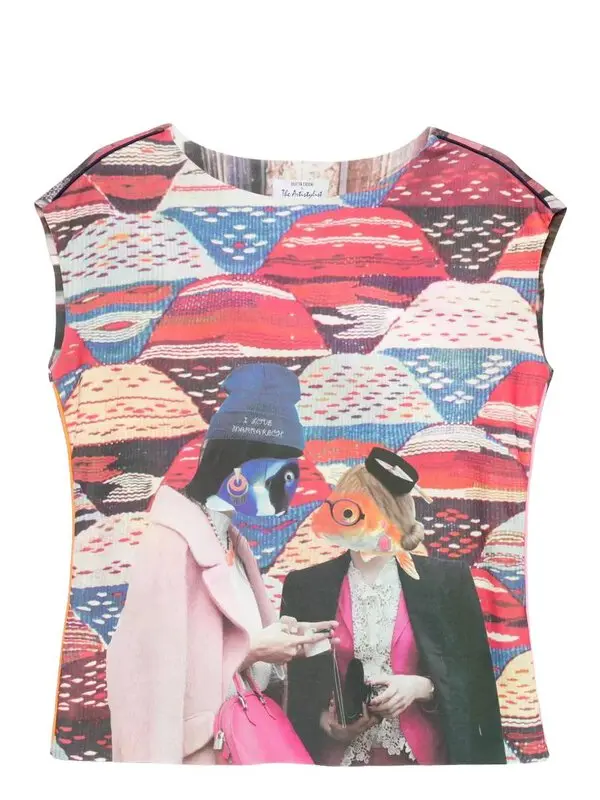 The Artistylist Graphic-print T-shirt - Red