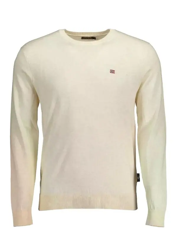 NAPAPIJRI Crew Neck Logo-patch Sweater - Neutrals