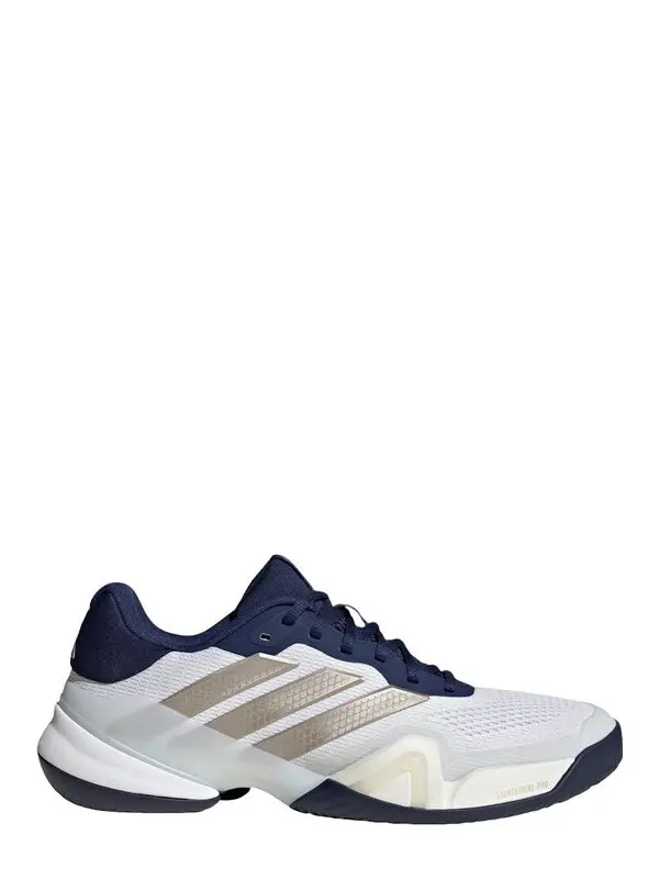 Adidas Barricade Sneakers - Cloud White/cyber Metallic/dark Blue