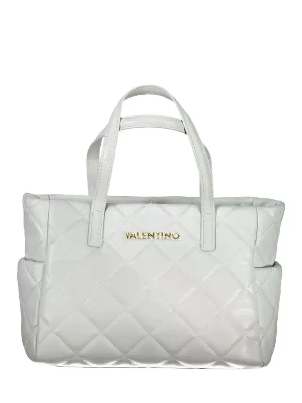 MARIO VALENTINO Quilted Tote Bag - White
