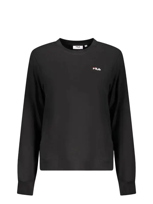 FILA Logo-patch Sweatshirt - Black
