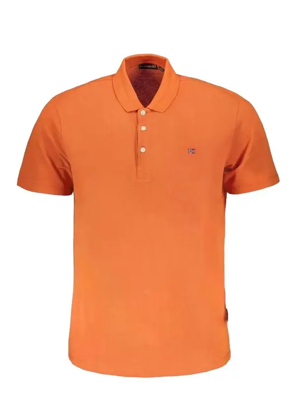 NAPAPIJRI Logo-detail Polo Shirt - Orange