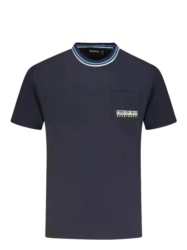 NAPAPIJRI Logo-embellished Pocket T-shirt - Blue