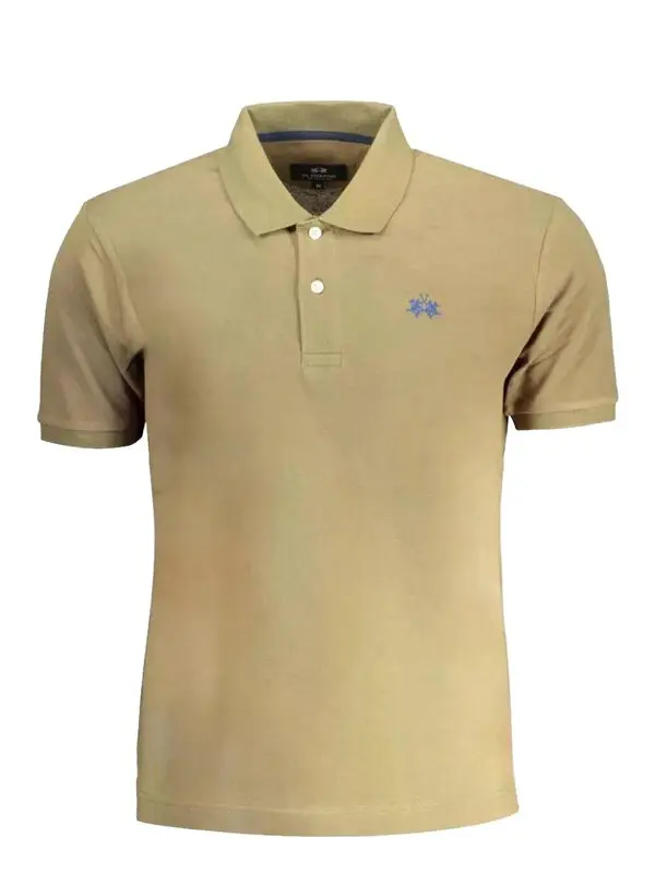 LA MARTINA Short-sleeve Polo Shirt - Neutrals