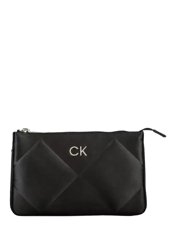 Calvin Klein Quilted Clutch Bag - Black