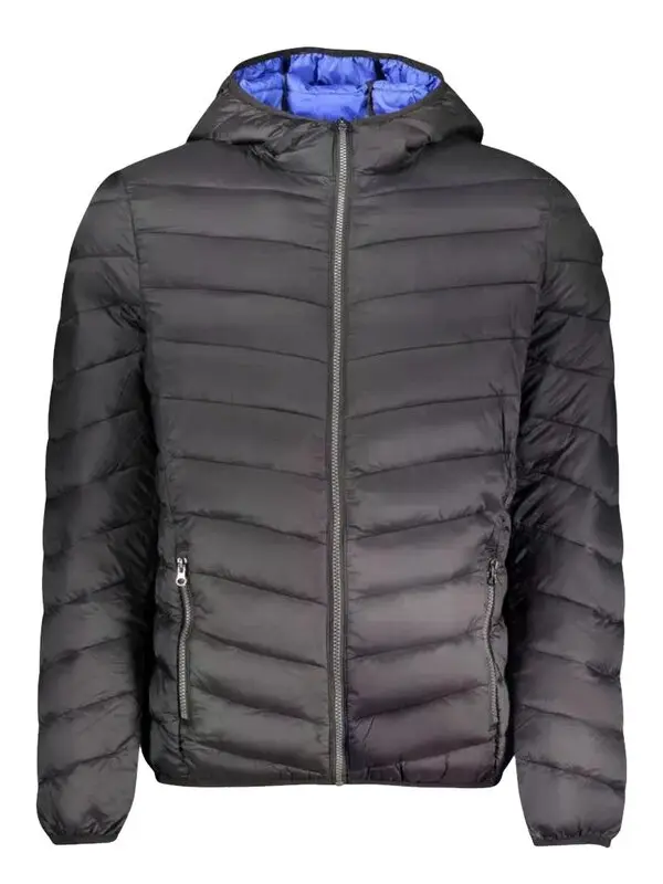 MARINA YATCHING Quilted Hooded Jacket - Black