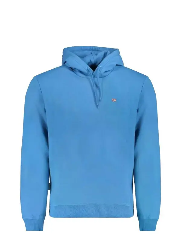NAPAPIJRI Logo-patch Drawstring Hoodie - Blue