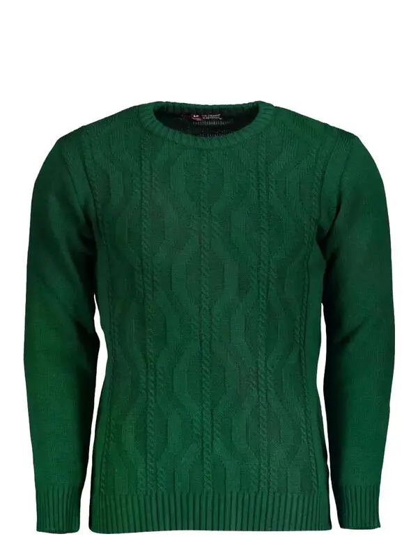 U.S. Grand Cable-knit Jumper - Green