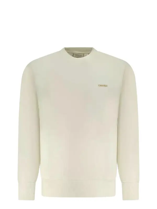 Calvin Klein Logo-patch Sweatshirt - Neutrals