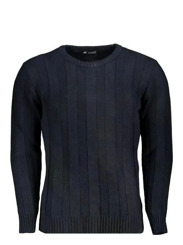 U.S. Grand Ribbed-knit Sweater - Blue