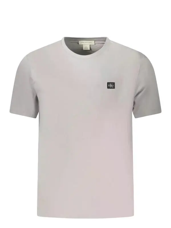 Calvin Klein Logo-patch T-shirt - Grey
