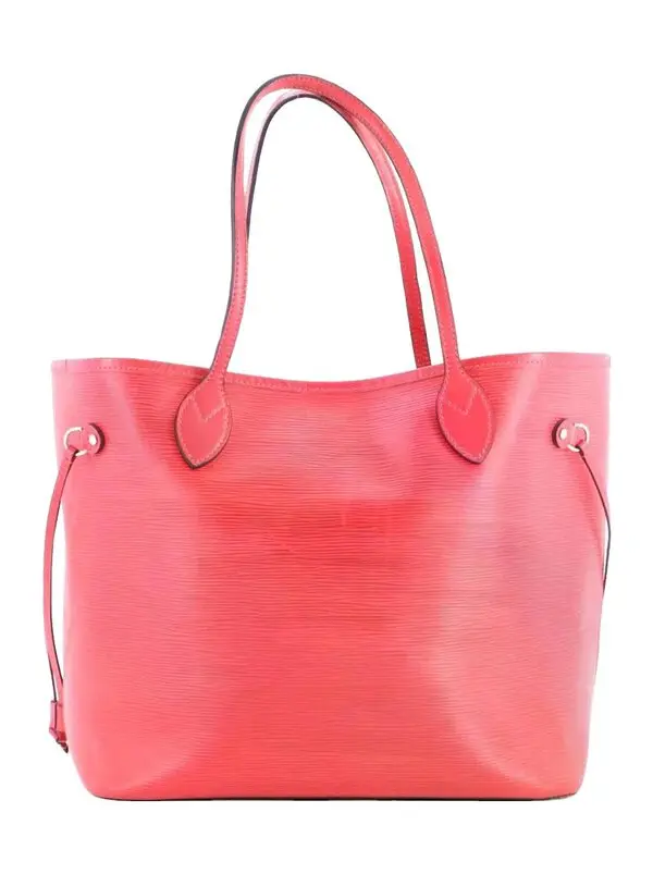 LOUIS VUITTON Neverfull Mm Tote Bag - Red