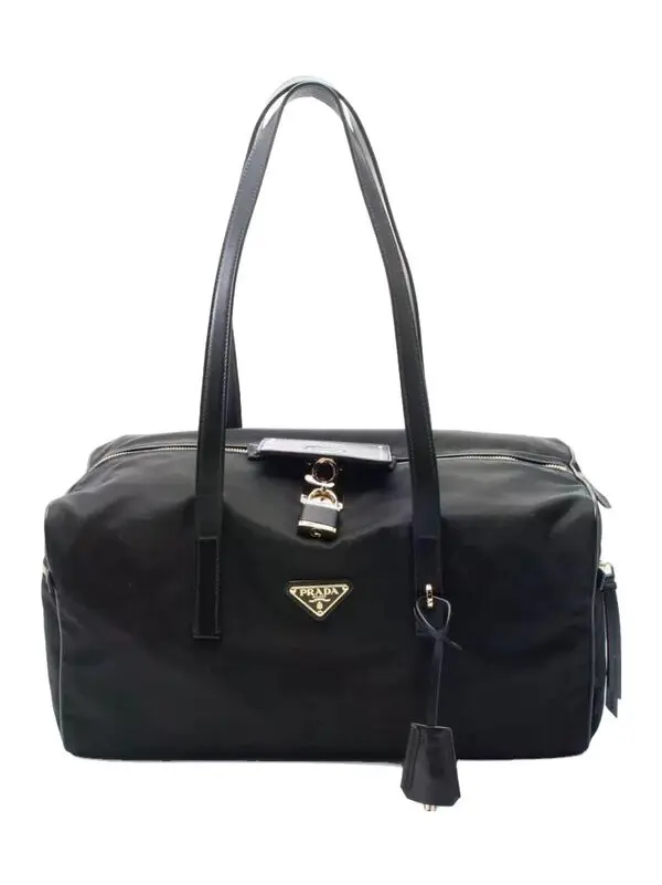 Prada 2013-2016 Re-nylon Shoulder Bag - Black