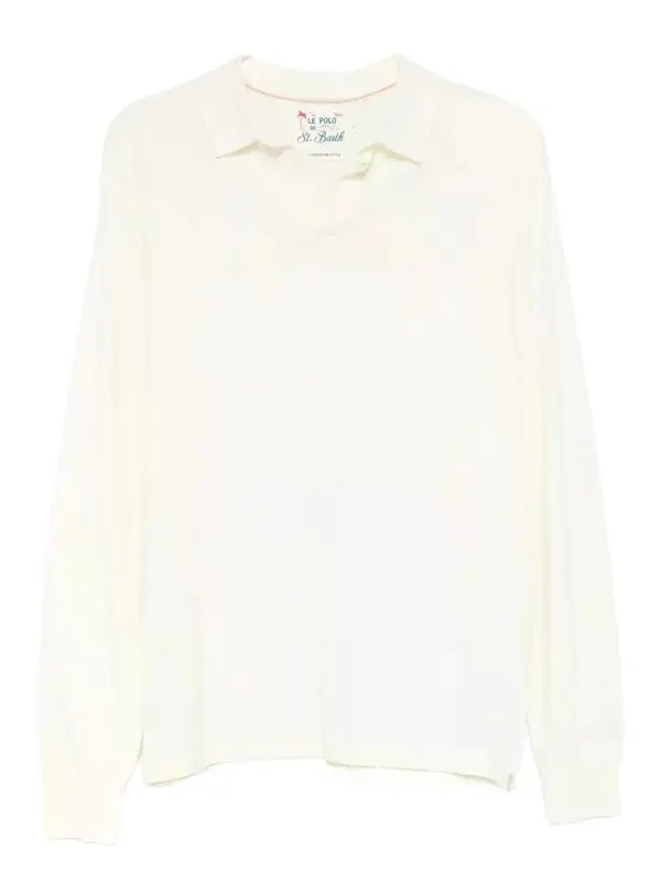 MC2 SAINT BARTH Long-sleeves T-shirt - Neutrals