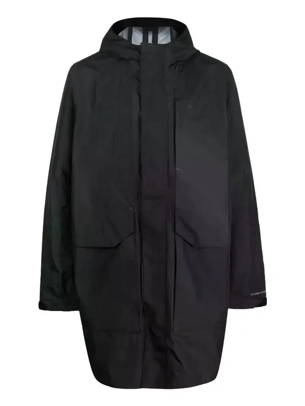 Nike Long Hooded Coat - Black