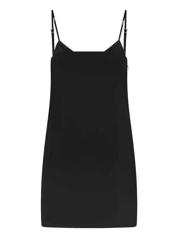 Dsquared2 Embellished Slip Minidress - Black