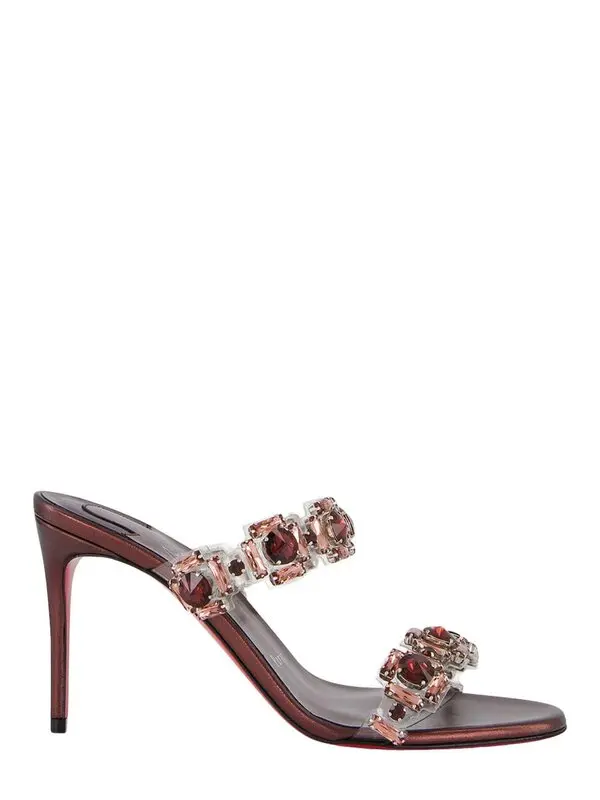 CHRISTIAN LOUBOUTIN Just Jewel 85 Sandals - Pink