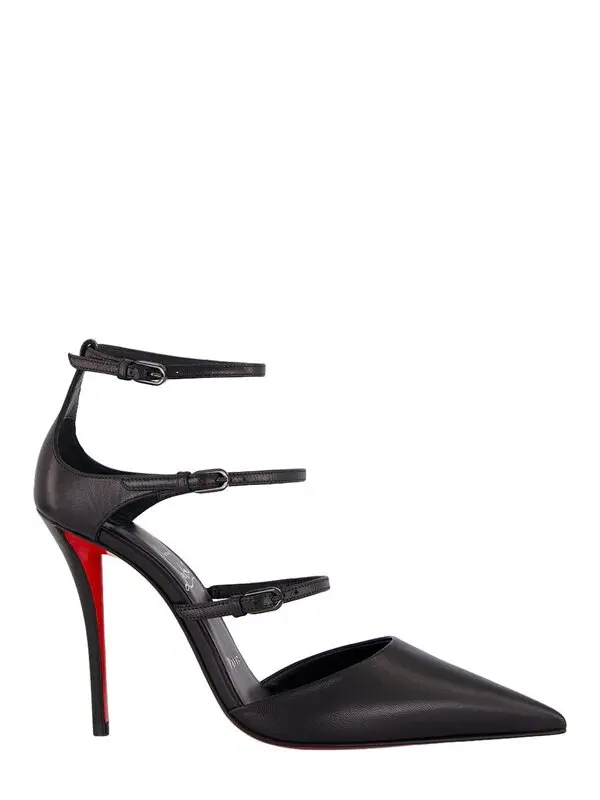 CHRISTIAN LOUBOUTIN Milena 100 Strappy Pumps - Black