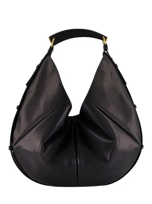 Saint Laurent Mombasa Large Hobo Bag - Black