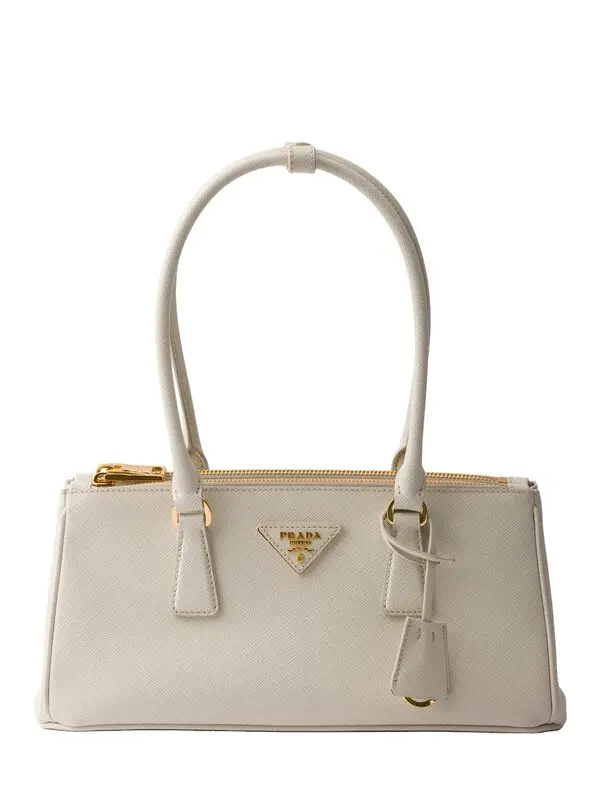 Prada Galleria Medium Saffiano Leather Bag - Neutral