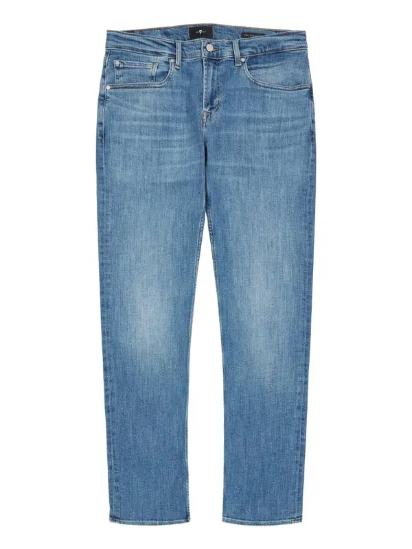 7 For All Mankind The Straight Jeans - Blue