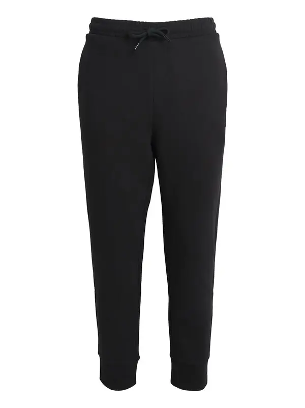 BOSS Stretch-cotton Logo Sweatpants - Black