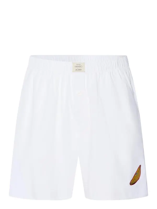 Hanro X Charlotte Adam Cotton Shorts - White