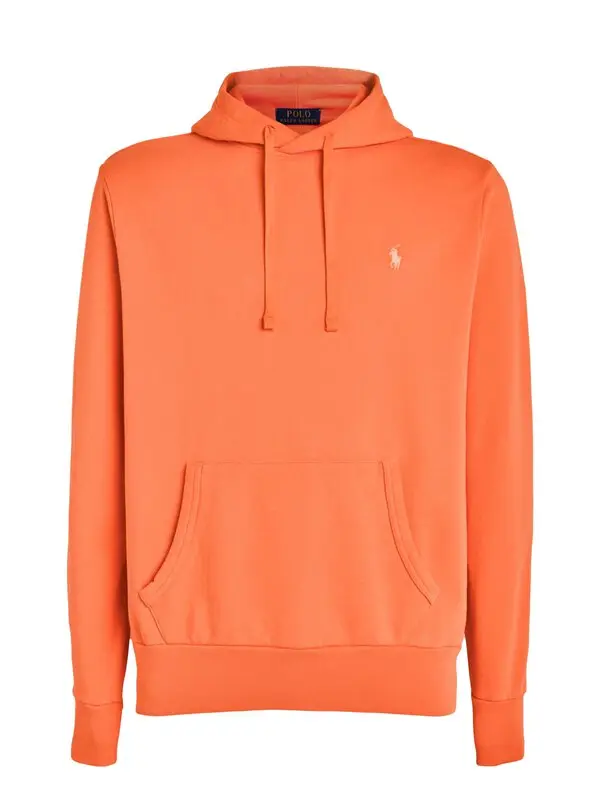 Polo Ralph Lauren Cotton Loopback Fleece Hoodie - Orange