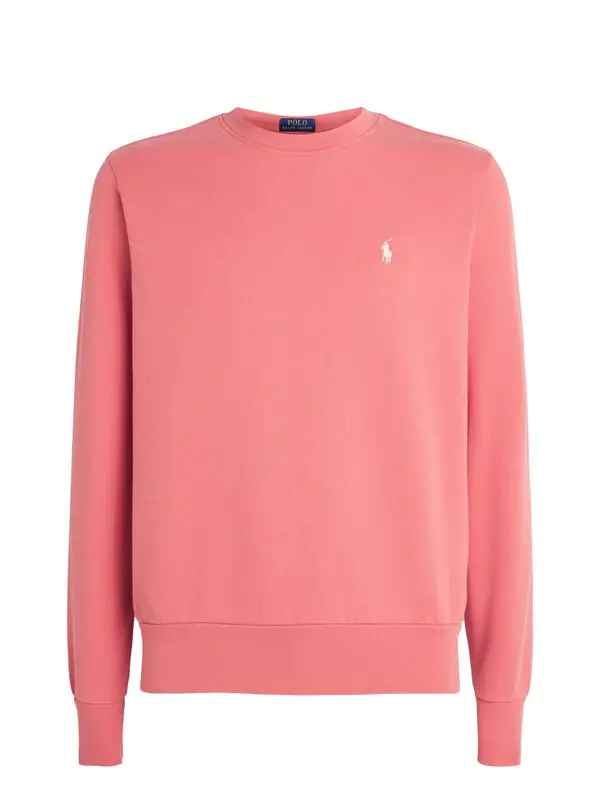 Polo Ralph Lauren Cotton Loopback Fleece Sweatshirt - Red