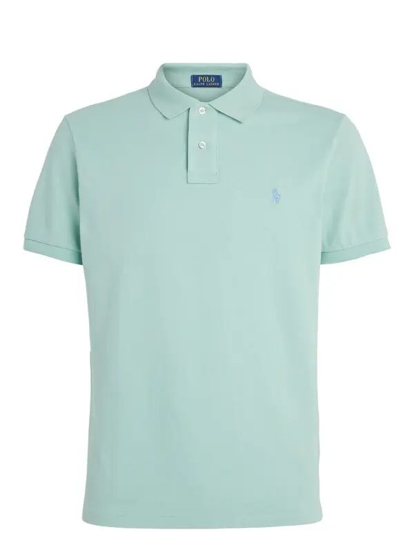 Polo Ralph Lauren Cotton Mesh Custom-fit Polo Shirt - Green