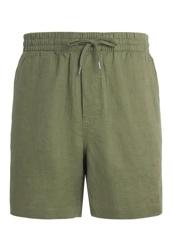 Polo Ralph Lauren Linen Prepster Shorts - Green