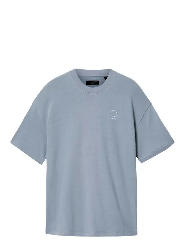 ALLSAINTS Organic Cotton Haven T-shirt - Blue