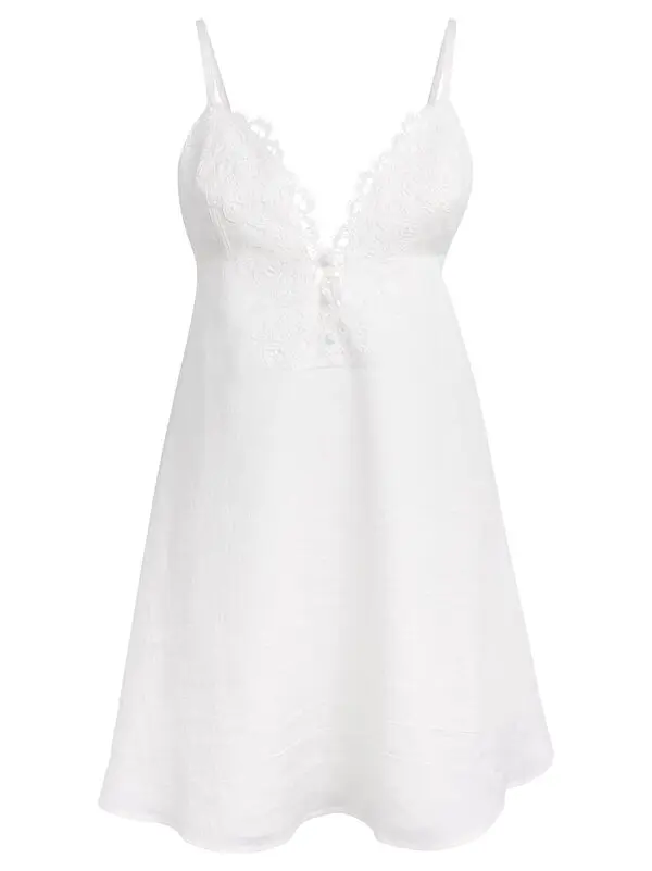 Claudie Pierlot A-line Mini Dress - White