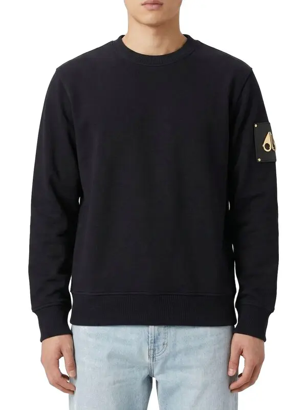 Moose Knuckles Crewneck Sweatshirt - Black