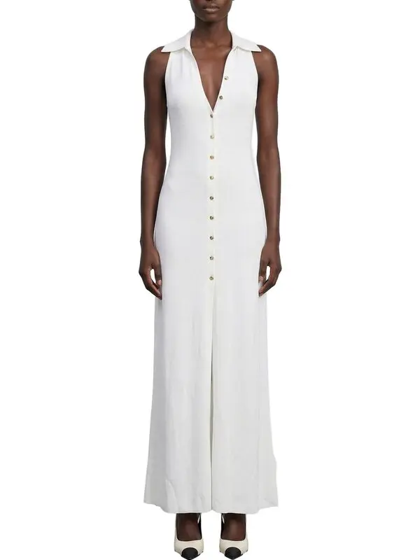Elisabetta Franchi Maxi Dress - Ivory