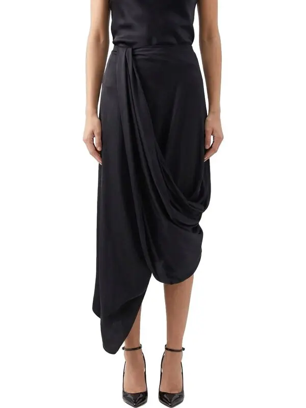 MAISON MARGIELA Midi Skirt - Black