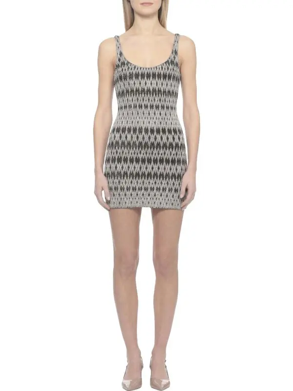 Missoni Sleeveless Mini Dress - Beige