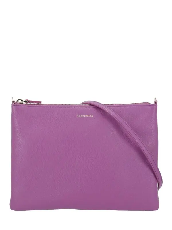 COCCINELLE Leather Clutch - Lilac
