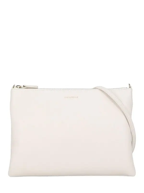 COCCINELLE Leather Clutch - Pearl