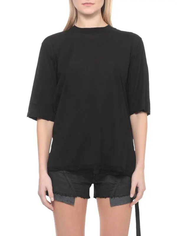 Rick Owens Cotton T-shirt - Black