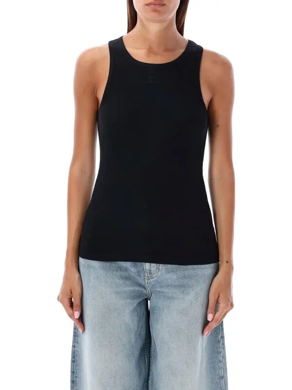 GANNI Top - Black