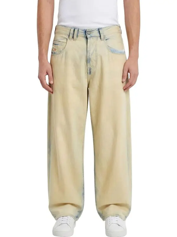 DIESEL® Wide-leg Jeans - Beige