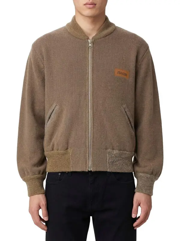 MAGLIANO Zip-up Bomber Jacket - Sand