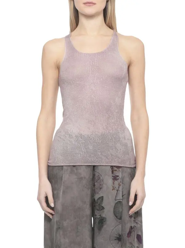 Avant Toi Jersey Top - Burnt
