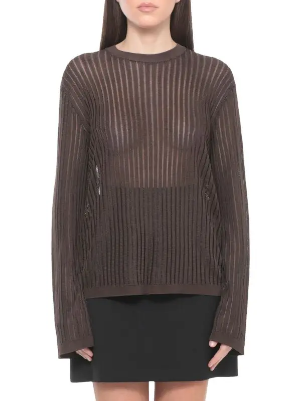 Loulou De Saison Pullover Sweater - Brown