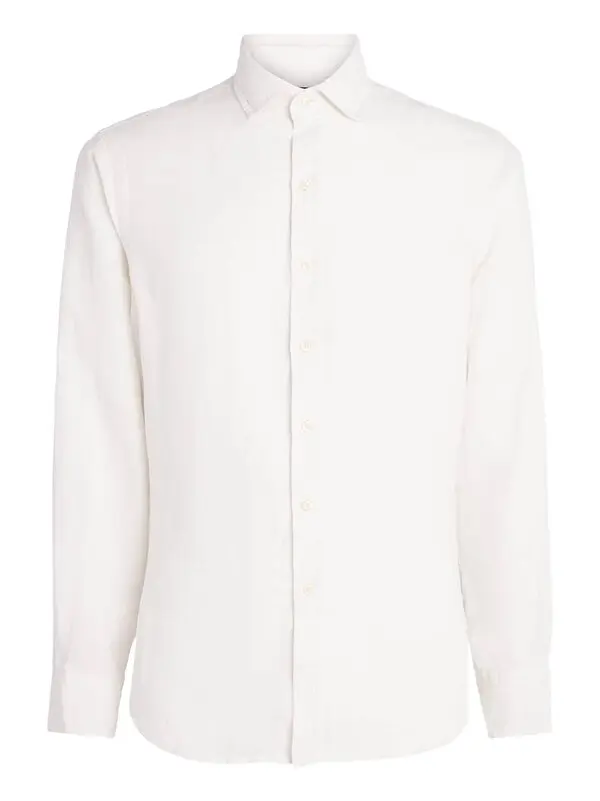 Polo Ralph Lauren Linen Polo Pony Shirt - White