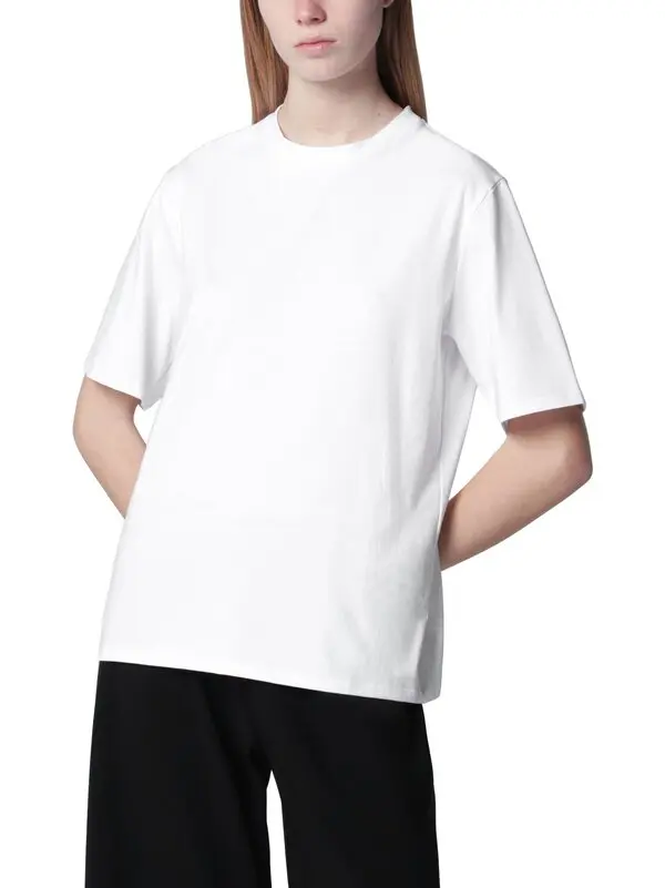 THE ROW Short-sleeve Cotton T-shirt - White