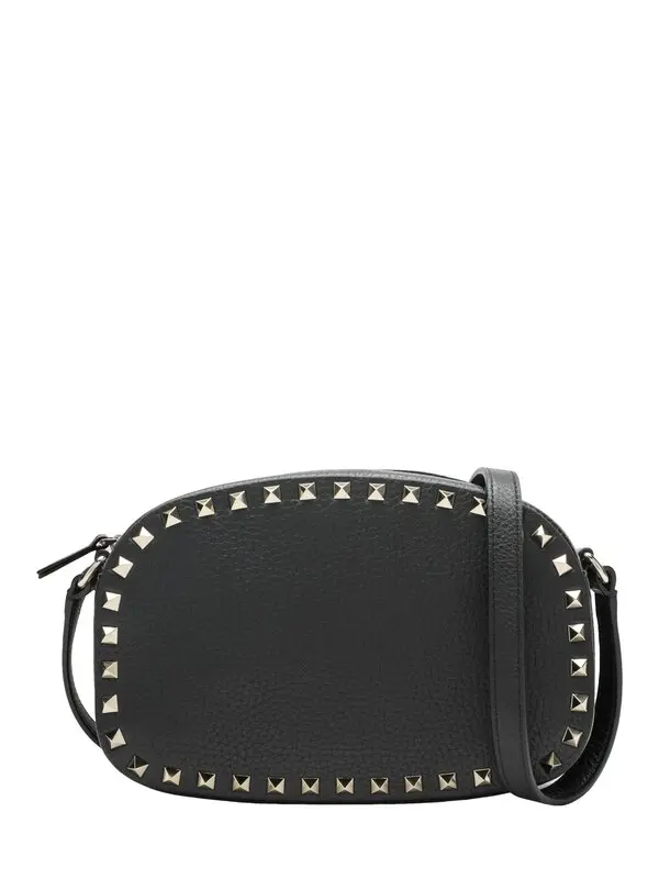 Valentino Garavani Rockstud Camera Case Crossbody Bag - Black