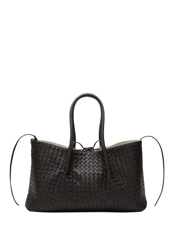 Bottega Veneta Pinacoteca Large Tote Bag - Brown