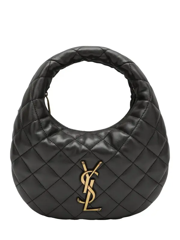 Saint Laurent Icare Baby Handbag In Quilted Nappa Leather - Beige